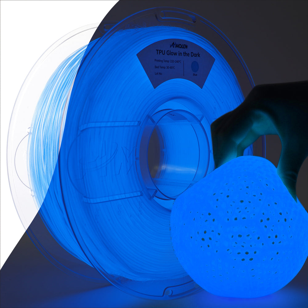 TPU-GID-175-1KG | Glow-in-Dark TPU Filament 1.75mm