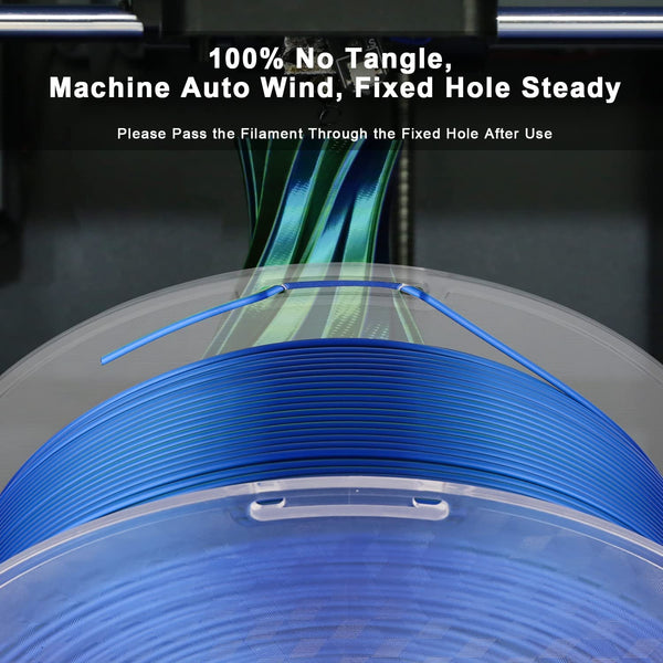 Amolen PLA Silk Dual Color Filament Variety Pack