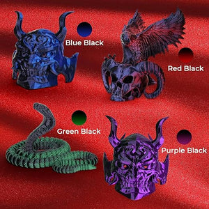 PLA Silk Dual Color Pack | 4x200g 1.75MM Filament