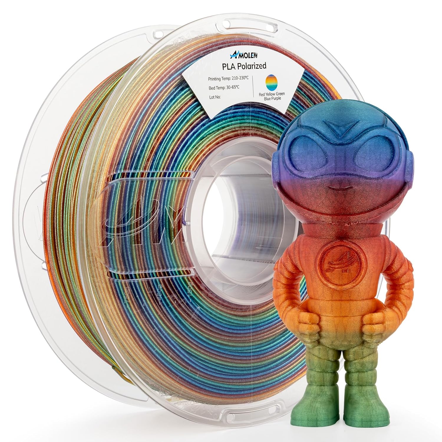 Galaxy PLA 1.75mm | Color-Changing 3D Printer Filament