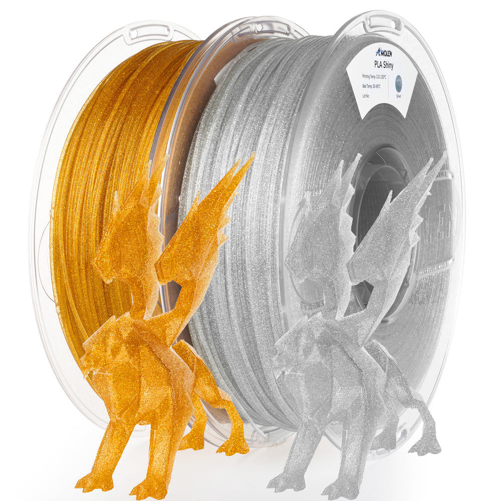 PLA-G2P-1KG | Shiny Glitter PLA Variety Pack 1.75MM