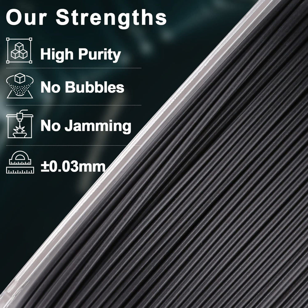 Metal PLA 1.75mm | Magnetic 3D Printer Filament 1KG