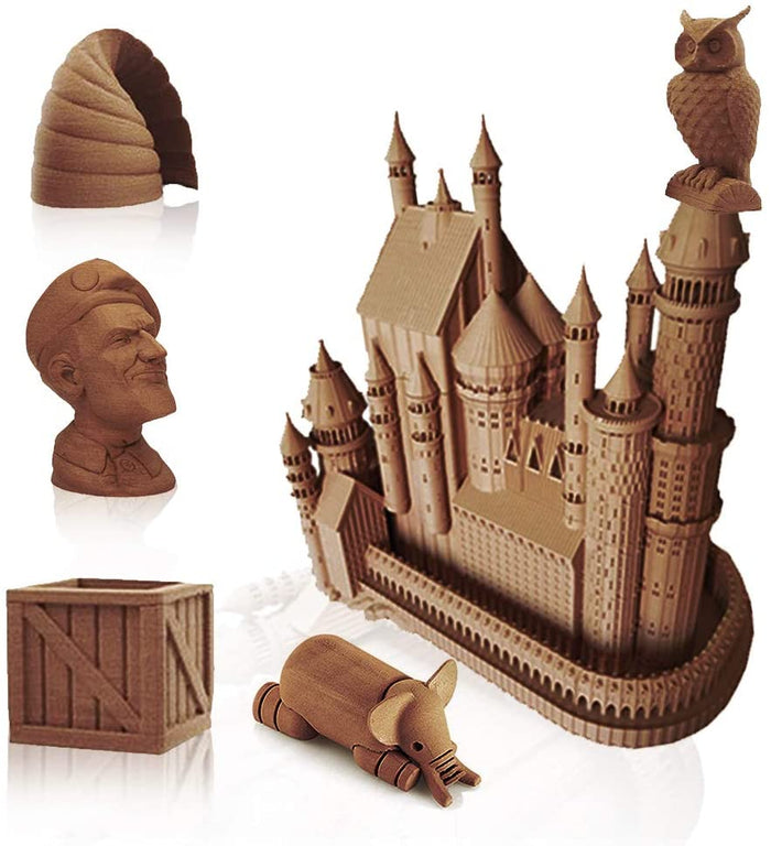 PLA Wood 1.75mm | Real Wood Fiber 3D Printer Filament