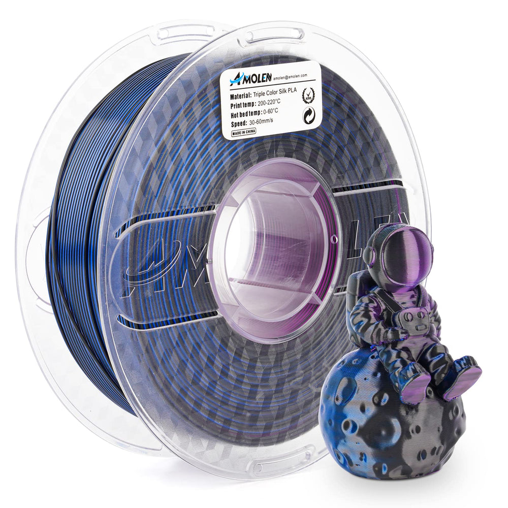 Triple Color PLA 1.75mm | 3D Printing Filament