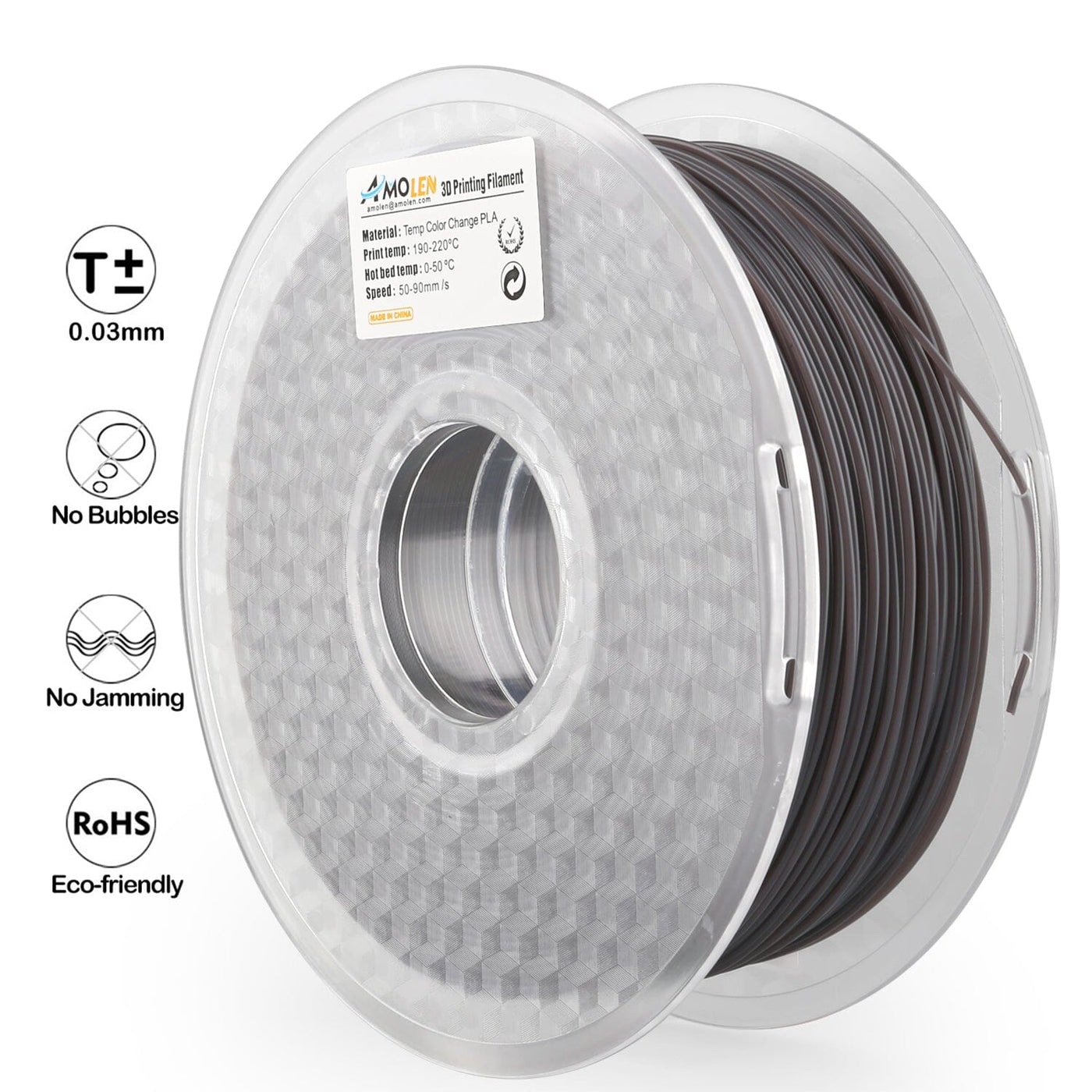 Amolen PLA Temperature Color Change Filament